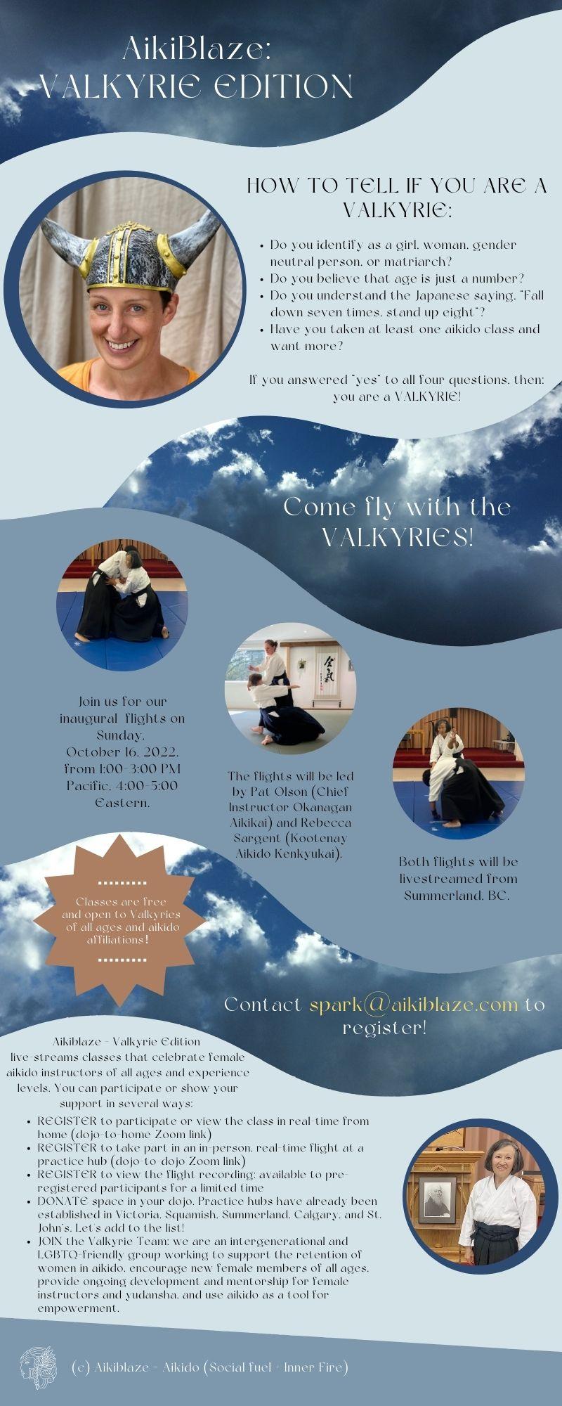 Introducing Aikiblaze Valkyrie Edition Upcoming Events And News Bc